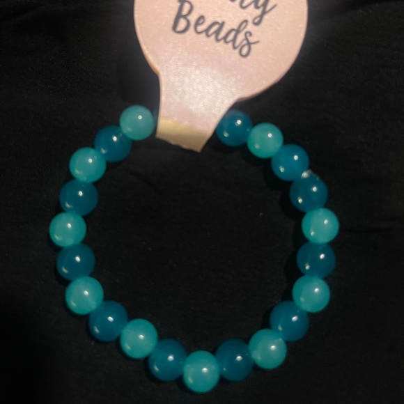 Jewelry | Handmade Marble Bead Bracelet | Poshmark